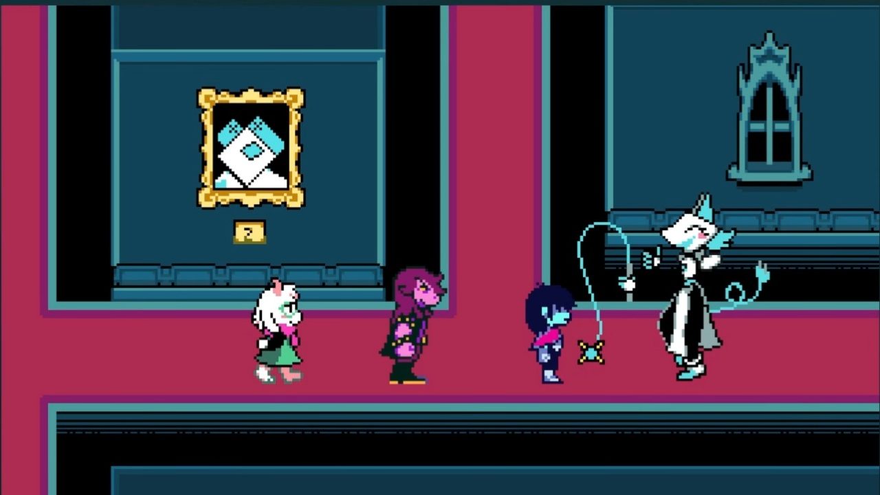 Deltarune: Tasque Manager Painting Questions Guide (Chapter 2) – Spot ...