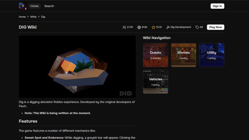 Official DIG Wiki, Trello, and Location Guide – Spot.Monster