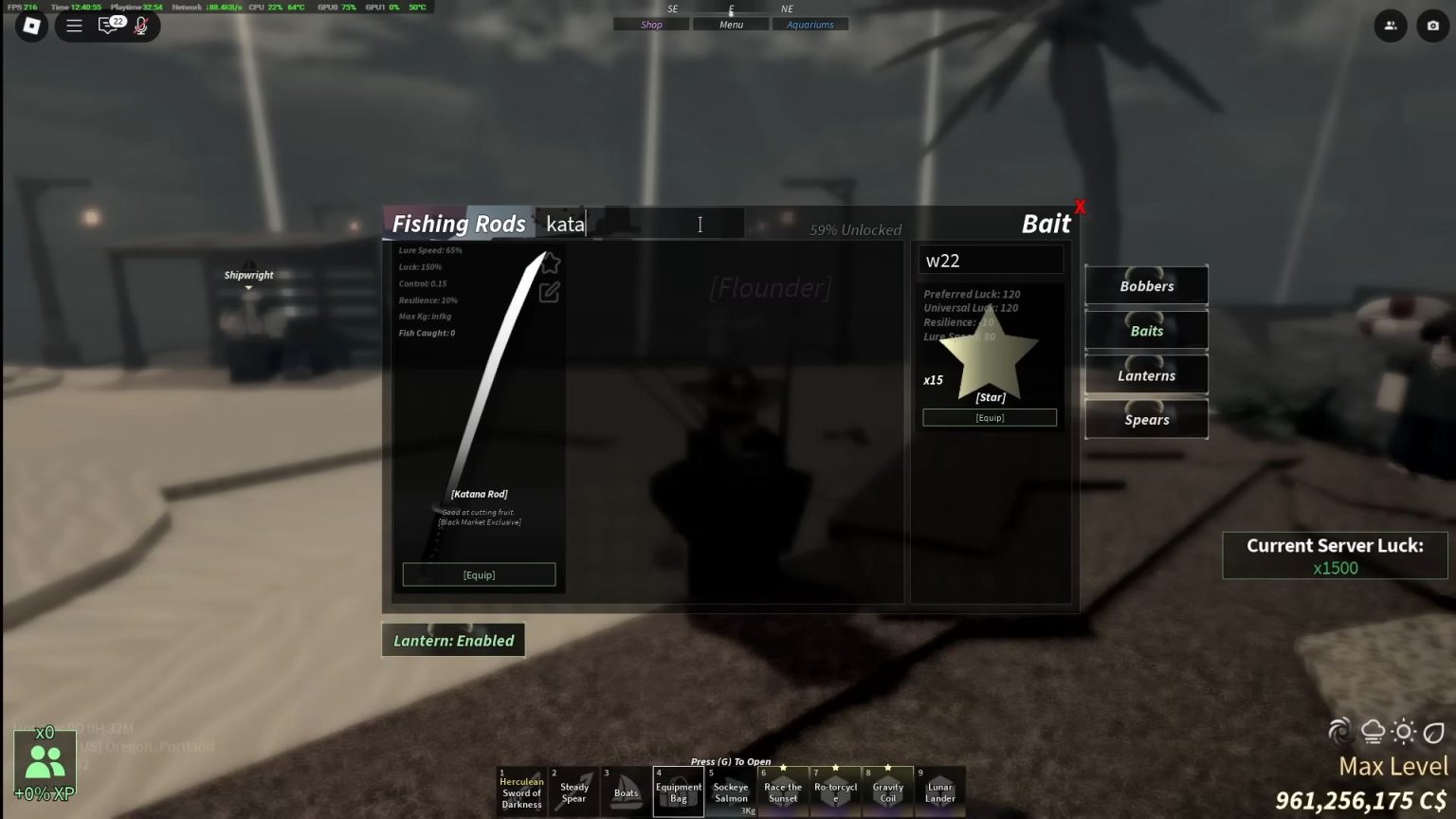 How To Get Katana Rod in Fisch – Spot.Monster