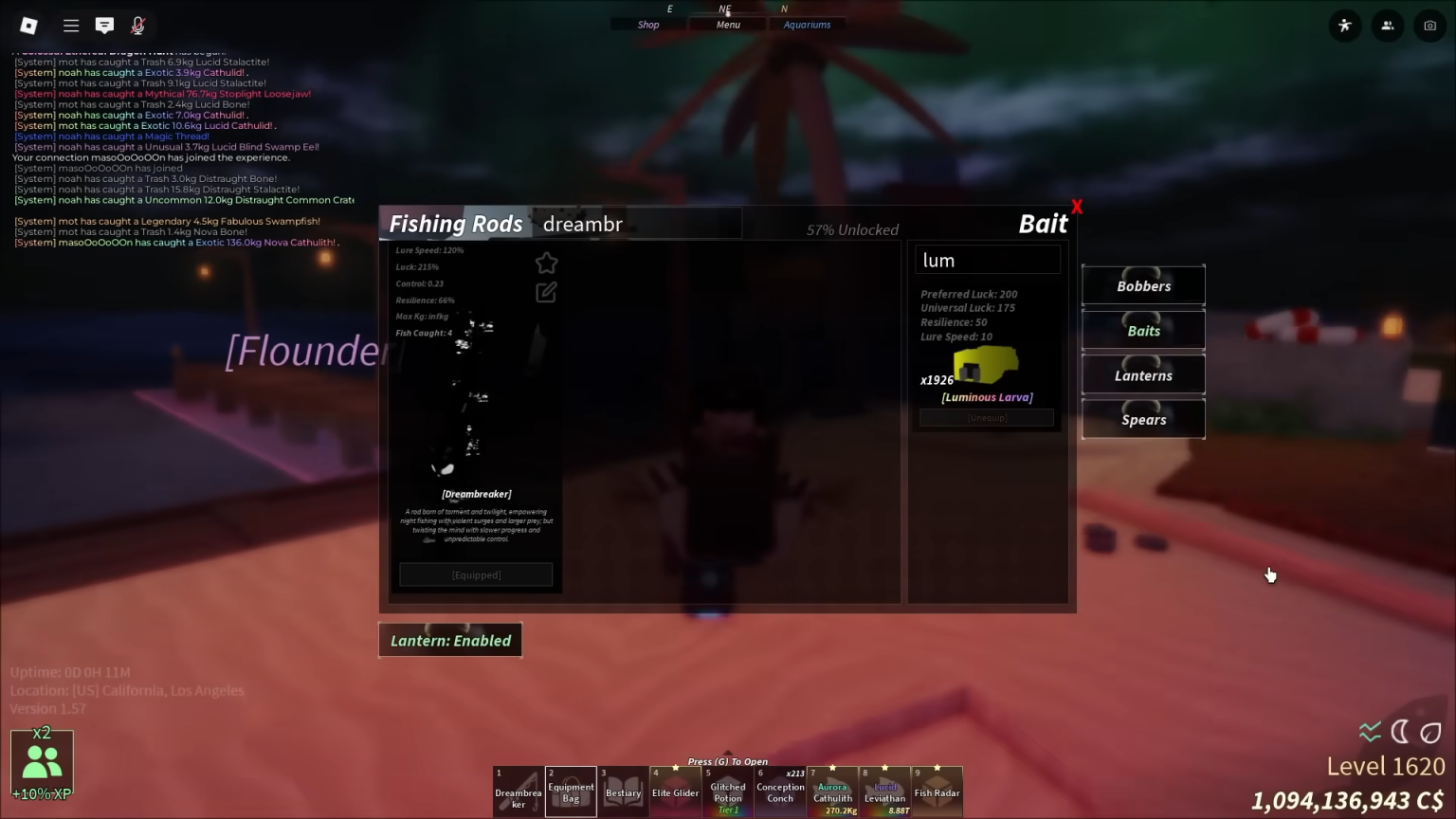 How To Get Dreambreaker Rod in Fisch – Spot.Monster
